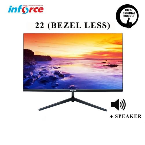 Jual MONITOR INFORCE 22 INCH 22LS IPS FULL HD BEZEL LESS VGA + HDMI ...