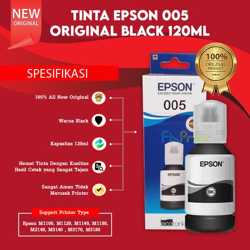 Jual Tinta Epson 005 005S Printer Epson M1100 M2140 M1120 Original ...