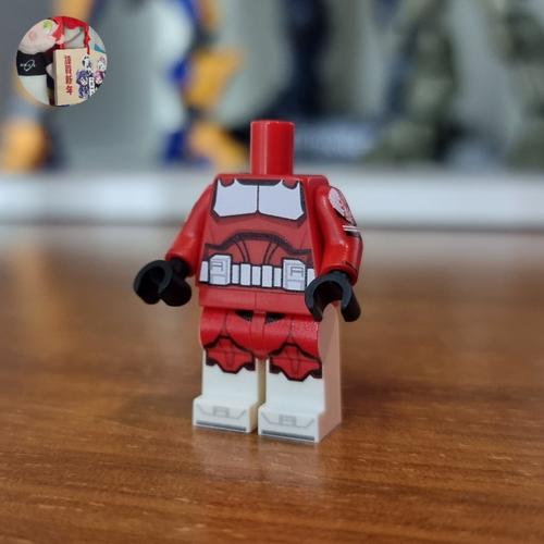 Jual Custom Clone Commander Fox Lego Replacement Body Official Parts ...