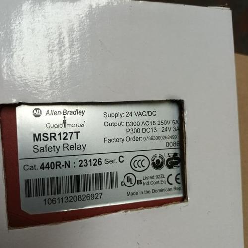Jual MSR127T ALLEN BRADLEY SAFETY RELAY GRAB/GOSEND - Jakarta Pusat ...