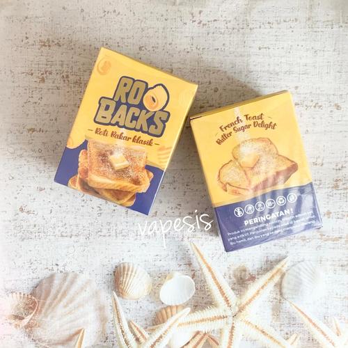 Jual Robacks V3 Roti Bakar Klasik 6mg 60ml Mentega Gula Robaks Roback ...
