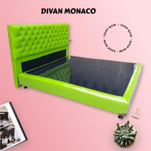 Jual Divan Dipan Tempat Tidur Springbed "MONACO" uk.160x200 (queen size ...