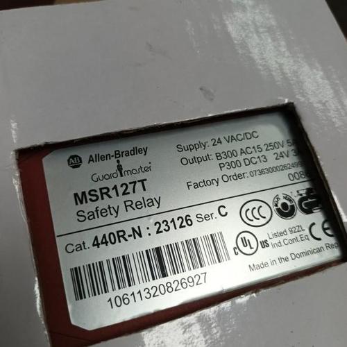 Jual MSR127T ALLEN BRADLEY SAFETY RELAY - Jakarta Pusat - TEKNIK ...