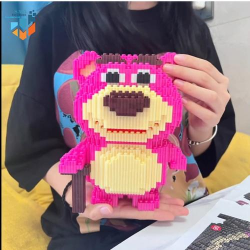 Jual Nano Blocks Jumbo Bricks LOTSO BEAR 3D Model Mainan Brick Blok ...