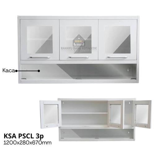 Jual Kitchen set besi 3 pintu Lemari dapur atas rak dapur Besi ...