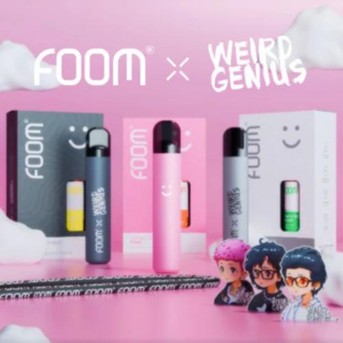 Jual DEVICE FOOM POD X WEIRD GENIUS NEW SERIES PLUS FOOM SALT 15ML ...