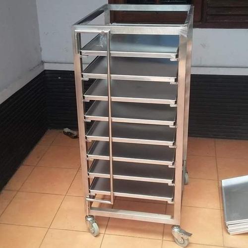Jual Trolley baking / Rak pendingin Roti / Troly Bakery stenliess ...