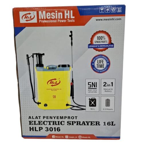 Jual H&L HL3016 SPRAYER GENDONG alat semprot hama Pestisida 2in1 16L ...