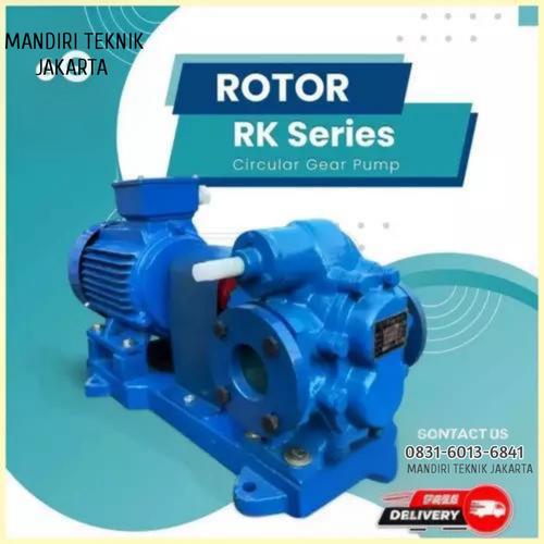 Jual Gear Pump ROTOR RK.663 Pompa Oli Solar + Motor 11kw 15Hp 380v ...