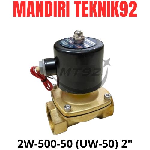 Jual Solenoid Valve Kuningan 2 WAY 2W-500-50 (UW-50) drat 2" inch - Jakarta Barat - mandiri ...