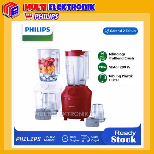 Promo Philips Blender HR2042 Blender Plastik 3000 Series kapasitas 1L ...