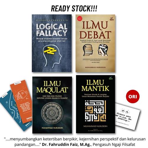 Jual Ready, ORIGINAL!! Buku Muhammad Nuruddin ( Ilmu Mantik, Ilmu debat ...