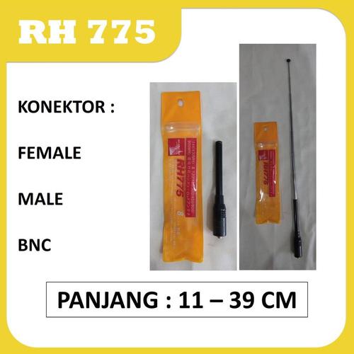 Jual Antena ht diamond rh 775, Superstik Super stik stick Baofeng Dual band pendek tarik RH775 ...