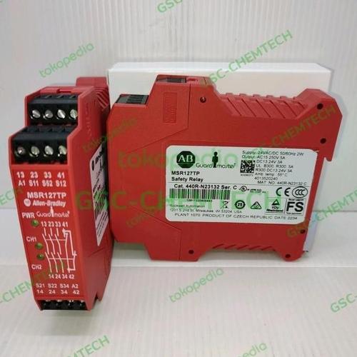 Jual ALLEN-BRADLEY SAFETY RELAY MSR127TP 24VAC/DC 100 % ORIGINAL ...