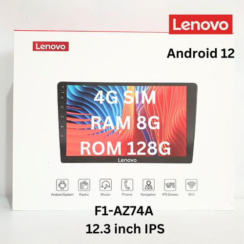 Jual Lenovo Android Head Unit F1-AZ74A 12.3 inch Octa core 4G 8GB/128GB ...
