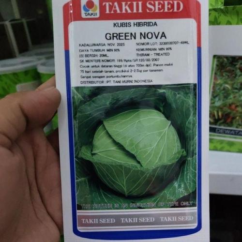 Jual Benih Kol Kubis Hibrida Green Nova 20 Ml Kubis Dari Takii Seed - Jakarta Selatan - K87272 ...