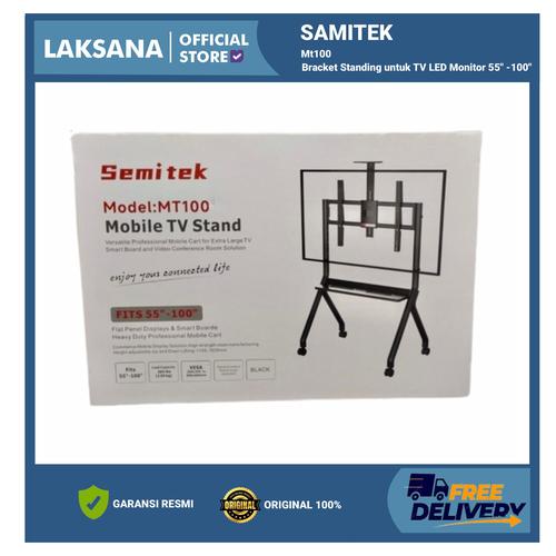 Jual Semitek MT100 Bracket Standing untuk TV LED Monitor 55" -100" MT ...