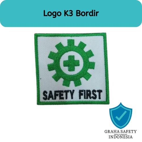 Jual Logo K3 Safety First Bordir - Jakarta Barat - Graha Safety ...