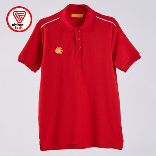 Jual Shell Official Merchandise Polo Shirt Shell (Red) - L - Kab ...