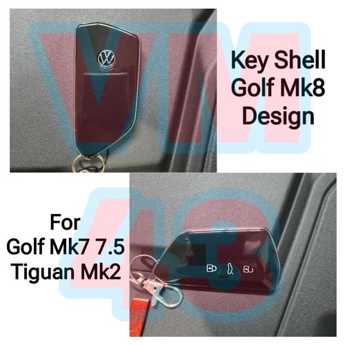 Jual Casing Kunci Shell Key Cover VW Golf Mk8 Mk7 Mk7.5 Tiguan Mk2 ...