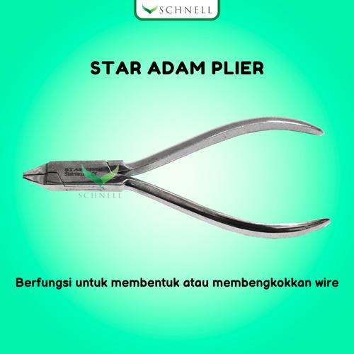 Jual Star Tang Ortho Adam Plier Standard/Adams Plier - Dental ...