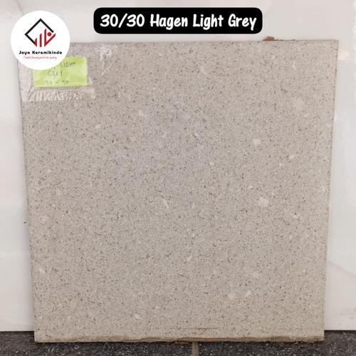 Jual Keramik lantai 30x30Cm Merk KIA Type Hagen Light Grey - Kw.3 ...
