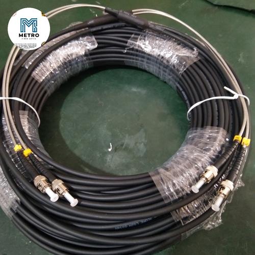 Jual Armored Cable Fiber Optic ST UPC to ST UPC 2 Core OS2 LR ...