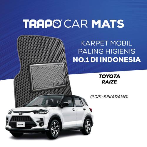 Promo Karpet Mobil Trapo Toyota Raize (2021-Sekarang) Fullset - Eco III ...