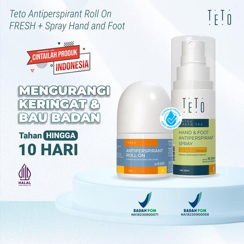 Jual Paket Mix Hand&Foot Spray 20ml-Green Tea & Anti Perspirant 30ml ...