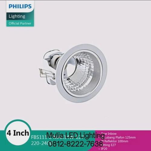 Jual KAP DOWNLIGHT PHILIPS FBS SERIES FBS111 4" INCH & FBS115 5" INCH ...