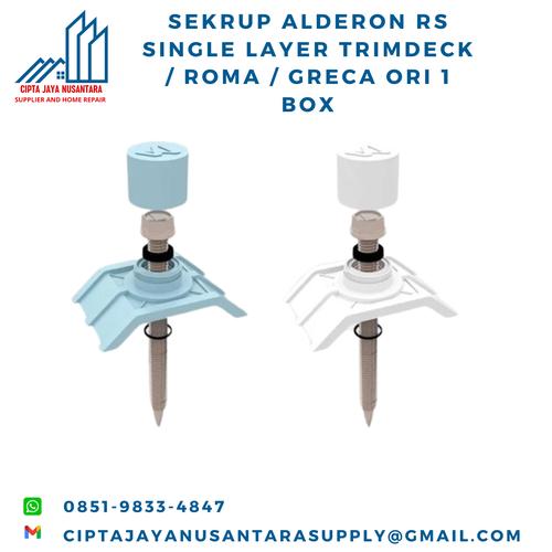 Jual Sekrup Alderon RS Single Layer Trimdeck / Roma / Greca ORI 1 Box ...