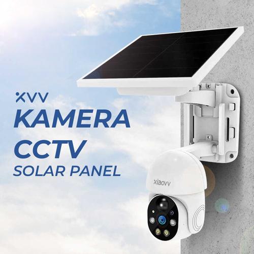 Jual CCTV Solar Panel WiFi PTZ Smart Camera 1080P Smart CCTV Outdoor ...