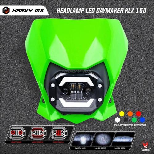 Jual HEADLAMP DAYMAKER KLX 150 BF BIGFOOT DTRACKER REFLEKTOR LAMPU ...