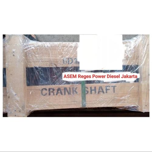 Jual Crankshaft / kruk as Komatsu D85ESS-2 engine 6D125 6151-31-1110 ...