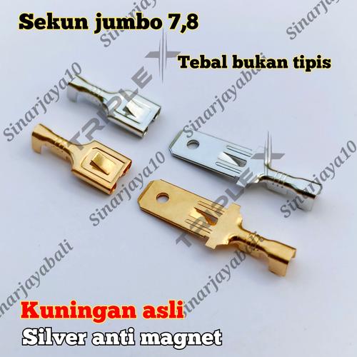 Jual sekun besar male female skun pipih gepeng cowok cewek terminal ...