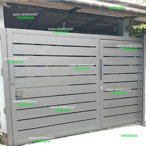 Jual Pagar Besi Minimalis - Pagar rumah, besi, model bisa custom Pagar ...