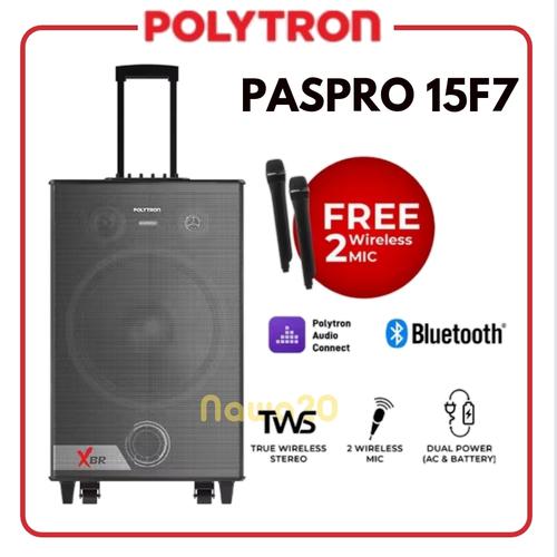 Jual POLYTRON PASPRO 15F7 SPEAKER PORTABLE PAS PRO 15F7 PROFESIONAL ...