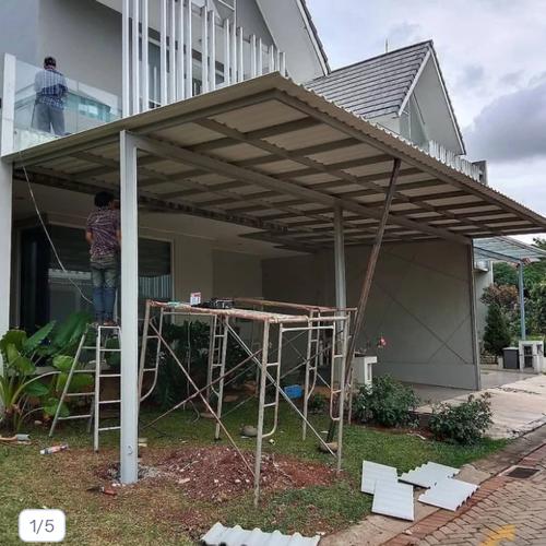 Jual kanopi atap alderon tiang gawang WF 150 - Kota Tangerang Selatan ...