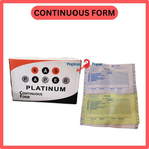Jual Continuous Form 9.5 x 11" 3 Ply Full ISI 1000 SET | Kertas ...