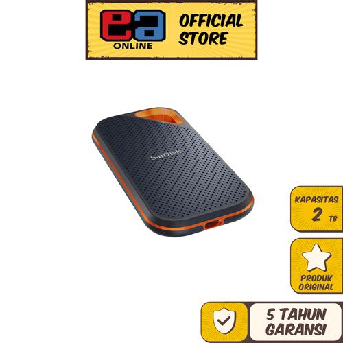Promo SanDisk Extreme PRO Portable SSD V2 E81 up to 2000MBps USB 3.2 - 2TB - Free Pouch Cicil 0% ...