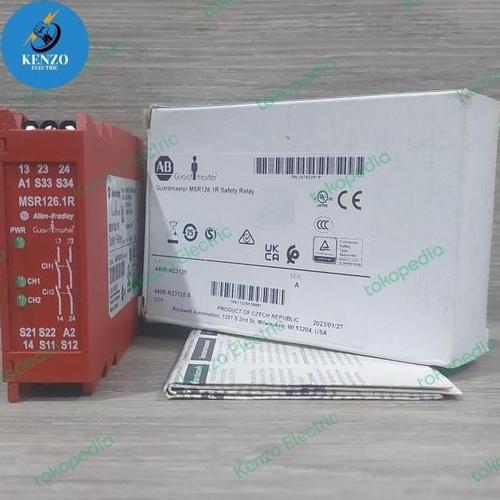 Jual SAFETY RELAY 24V AC/DC MSR126.1R 440R-N23120 A ALLEN BRADLEY AB ...
