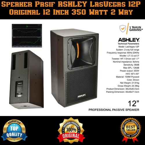 Jual Speaker Pasif ASHLEY LASVEGAS 12P LASVEGAS12P Original 12 Inch 350 ...