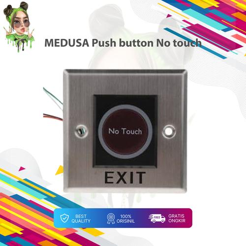 Jual No touch exit sensor infrared tanpa sentuh push button - Jakarta ...