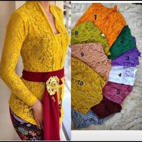 Jual Baju kebaya cantik brokat bali pakaian adat bali - Kota Denpasar ...