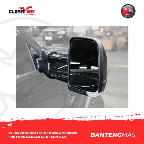 Jual CLEARVIEW Next Gen Towing Mirrors for FORD Ranger Next Gen 2023 ...