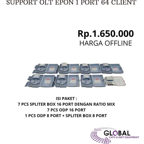 Jual PAKET RATIO 8 ODP LENGKAP - Kab. Demak - GLOBAL TECHNOLOGY SMG ...