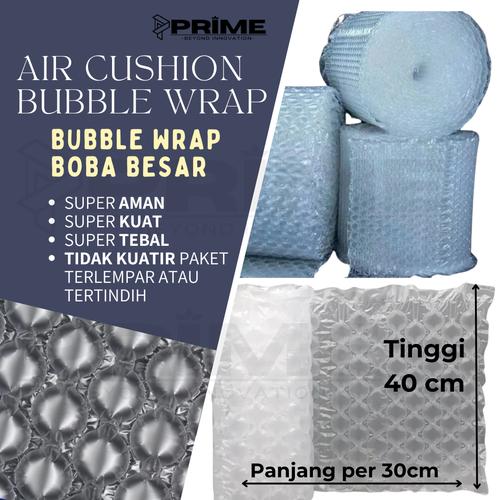 Jual BUBBLE WRAP BOBA BESAR AIR CUSHION ROLL PACKING PAKET PACKAGING ...