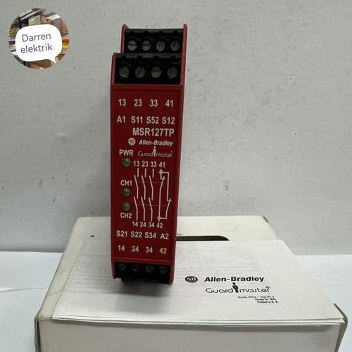 Jual BARU! ALLEN BRADLEY SAFETY RELAY MSR127TP, 24VAC/DC - Jakarta ...