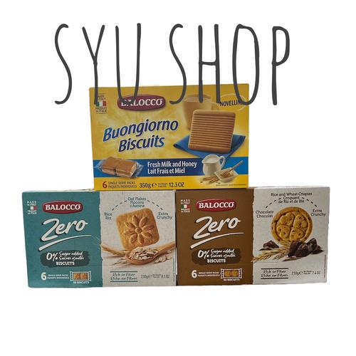 Jual Balocco buongiorno novellini biscuit biscuits zero no sugar added ...