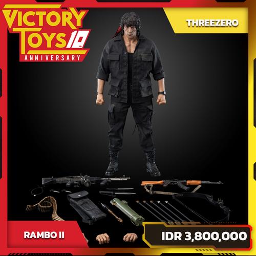 Promo RAMBO: FIRST BLOOD PART II SiXTH JOHN RAMBO 1/6 By ThreeZrero ...